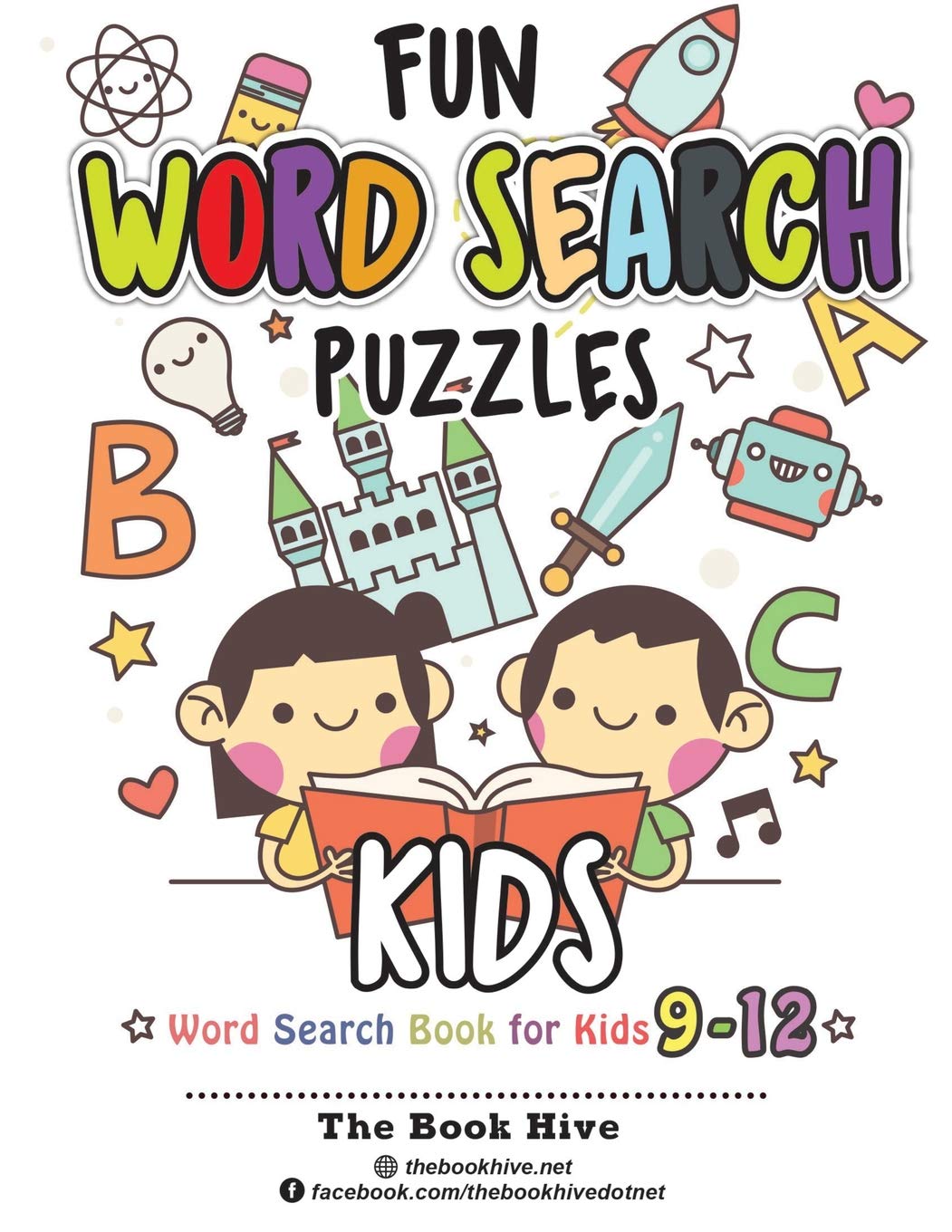 Fun Word Search Puzzles Kids: Word Search Books for Kids 9-12 ...