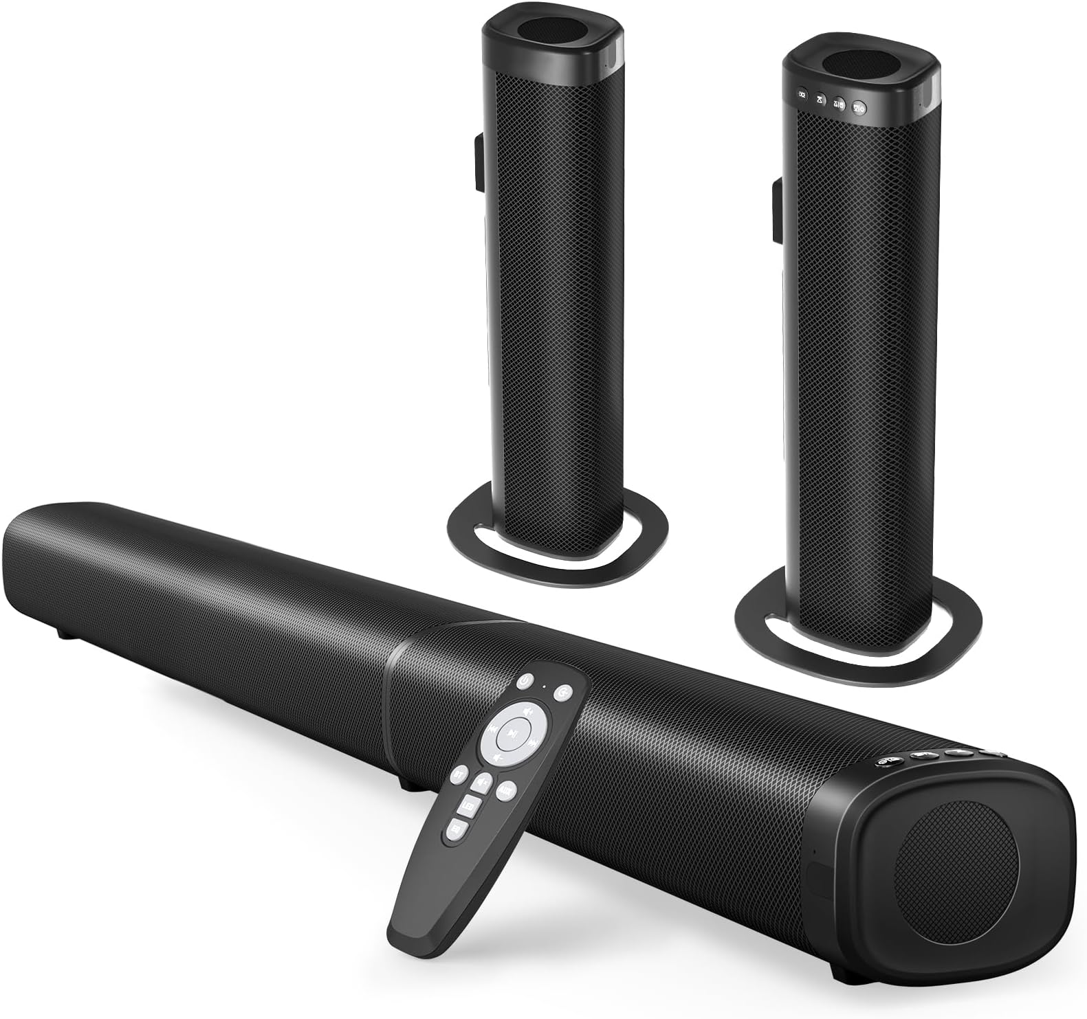Amazon.com: Saiyin Sound Bar for Smart TV with 5.25 Inch Subwoofer ...