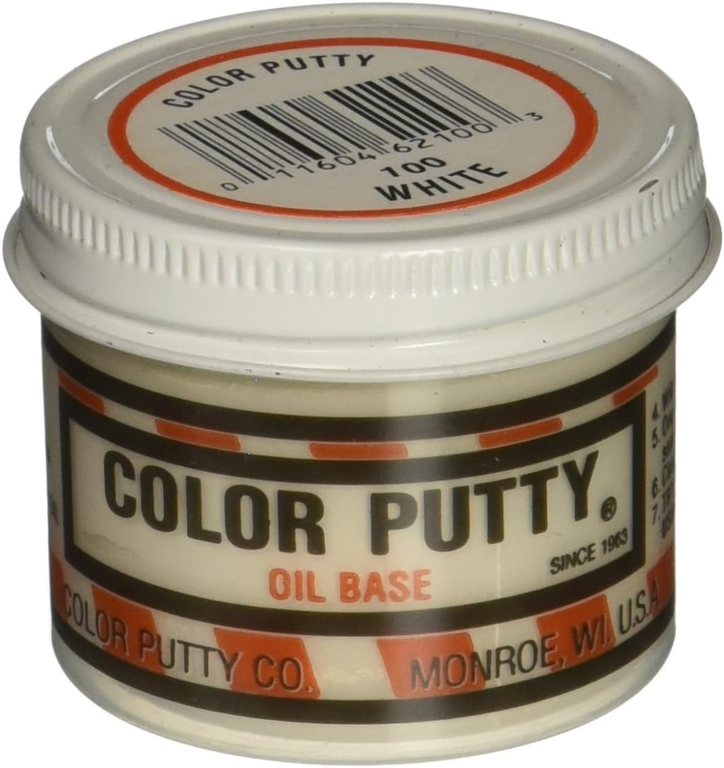 3.68 oz Color Putty 100 White Color Putty Oil-Based Putty - Wall ...