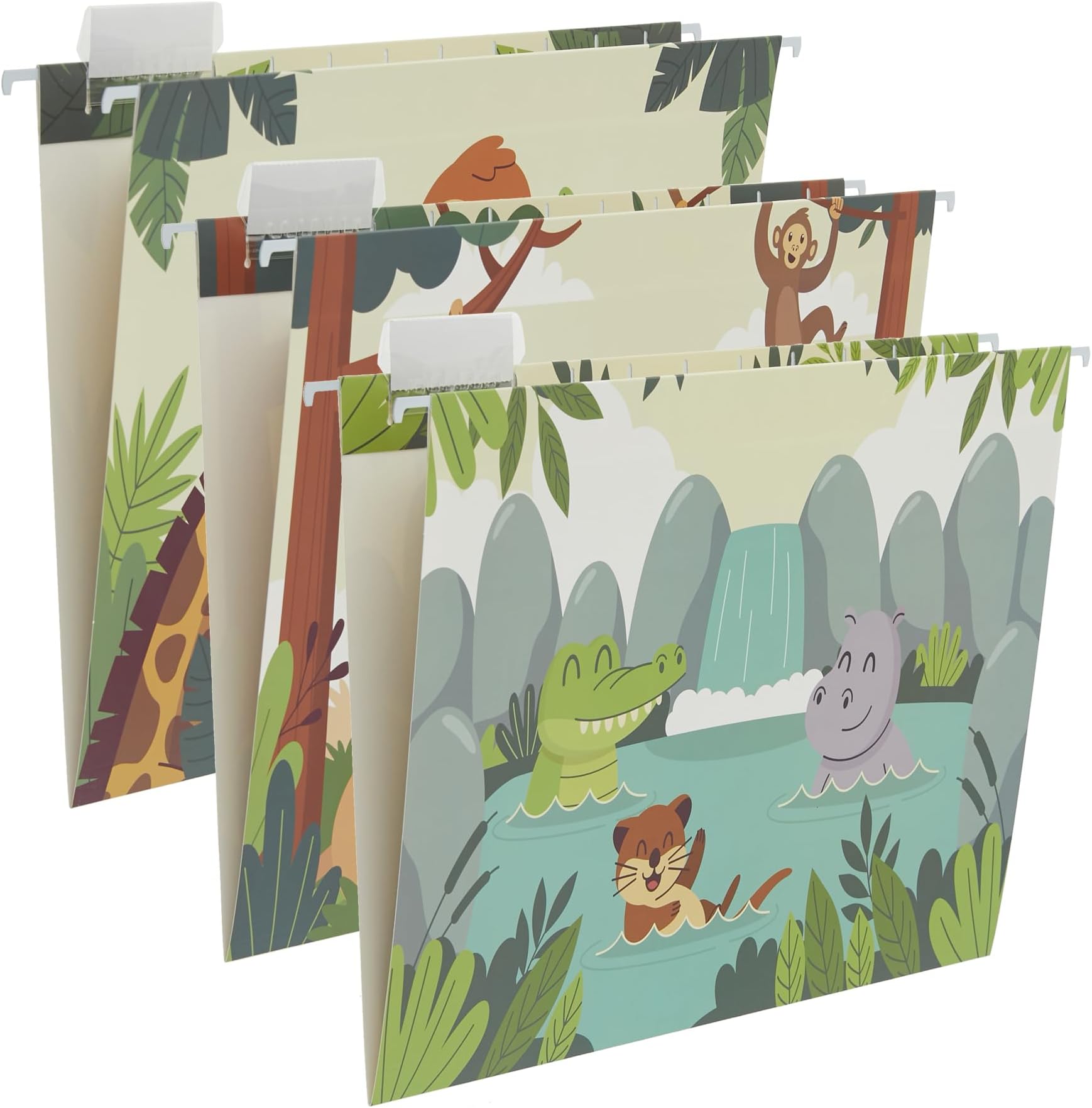 Amazon.com : Y YOMA 6 Pack Decorative Hanging File Folders Letter Size ...