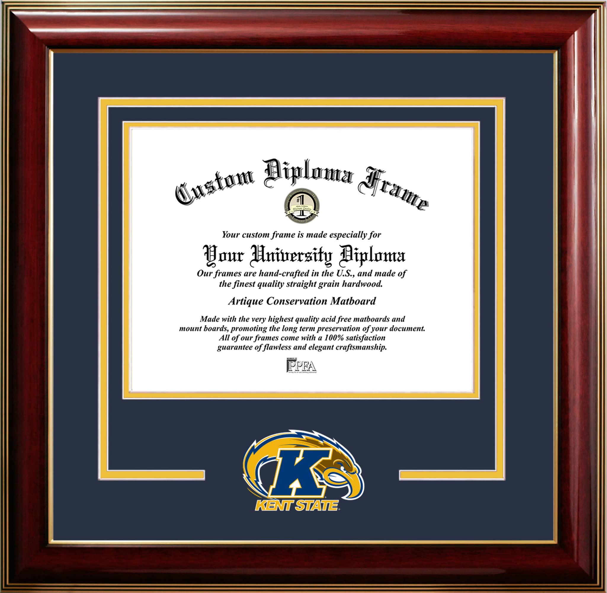 Amazon.com - Campus Images Kent State University 11w x 8.5h Classic ...