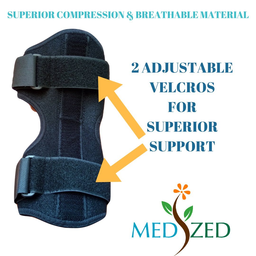 MEDIZED Plantar Fasciitis Posterior Night Splint Foot Drop Ankle ...