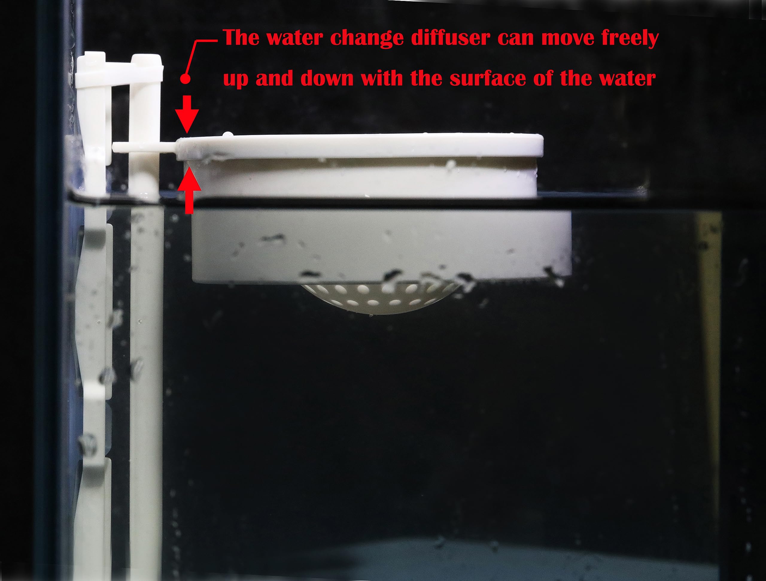 Snapklik.com : Aquarium Floating Water Change And Top Off Diffuser ...