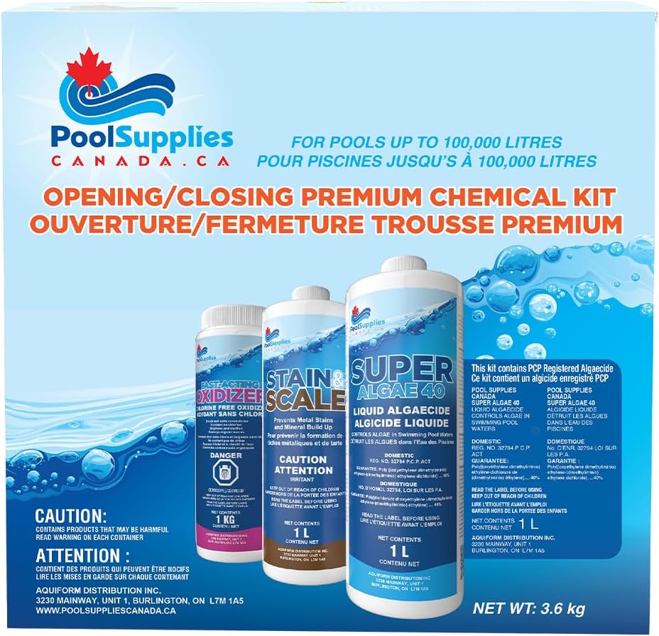 Pool Opening Kit & Closing Kit for Above Ground & Inground Pools ...