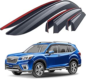 Amazon.com: Goodyear shatterproof Window Deflectors for Subaru Forester ...