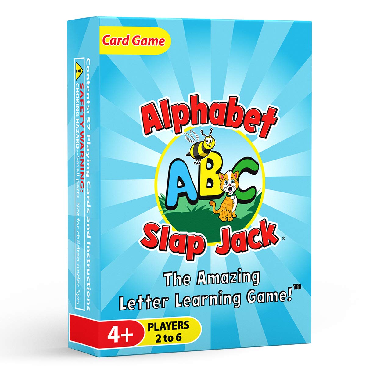 Buy Alphabet Slap Jack - a Fun ABC Letter Learning Card Game - Kids ...