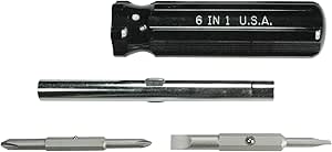 Qualtool Premium 700-6 6 in 1 Quick Change Screwdriver : Amazon.co.uk ...