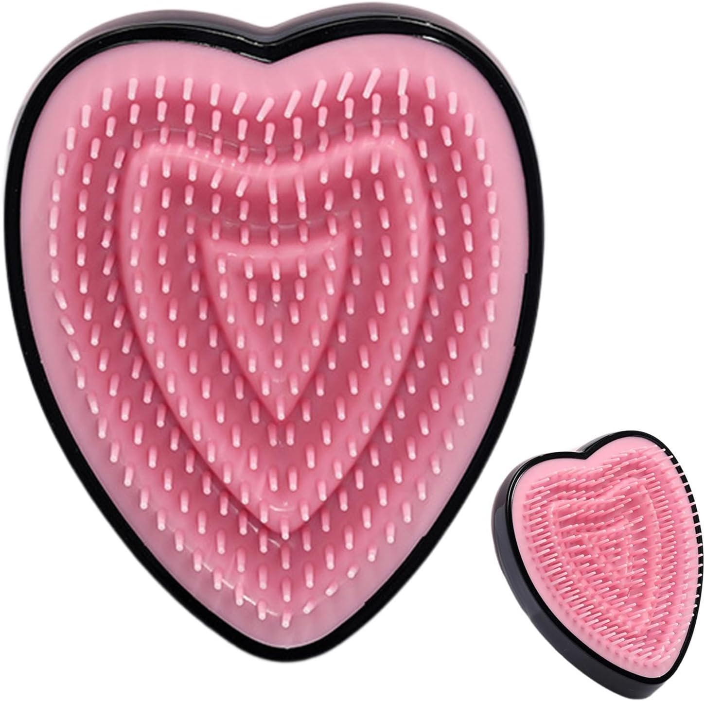 Hair Brushes for Women - Heart Shape Curly Hair Brush for Scalp Massage ...