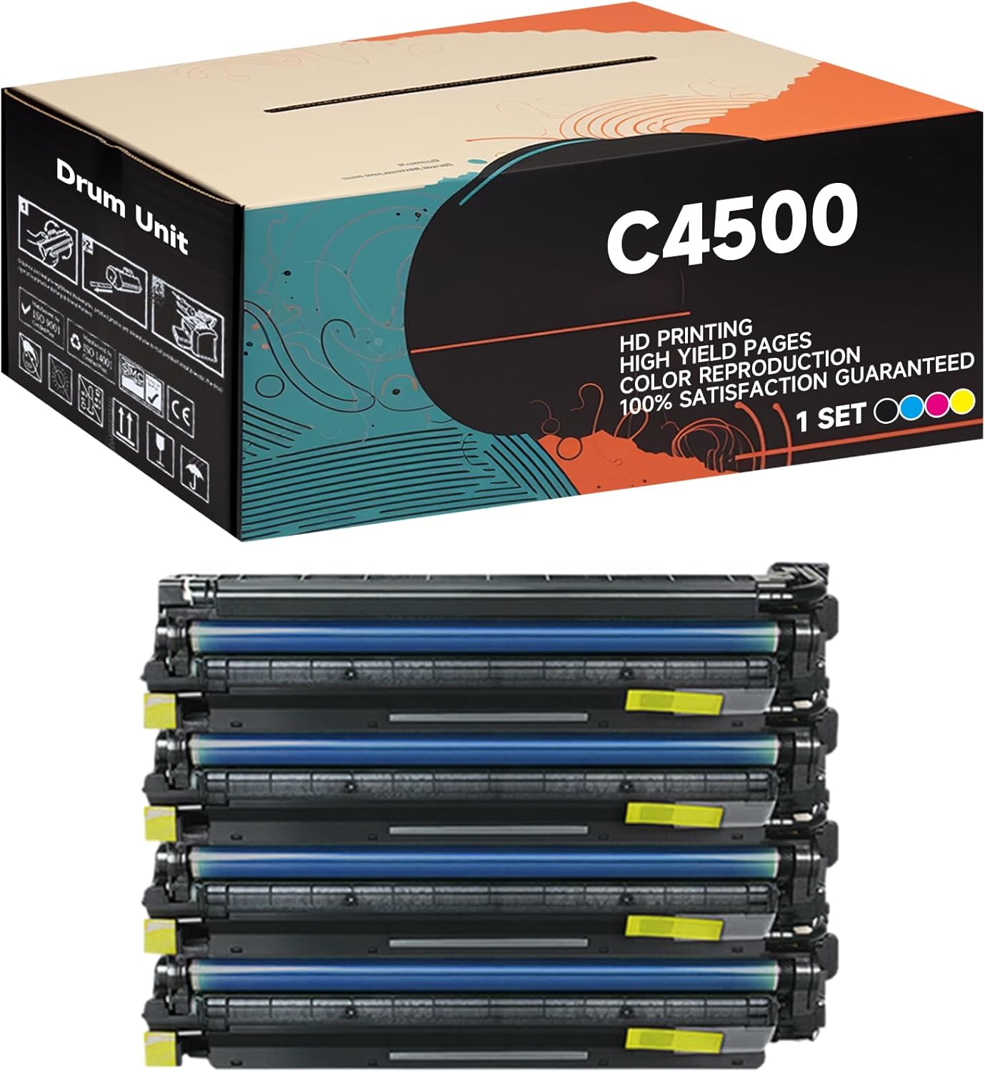 Amazon.com: LVVS C4500 Drum Unit Compatible for Ricoh IM C4500 IM C5500 ...