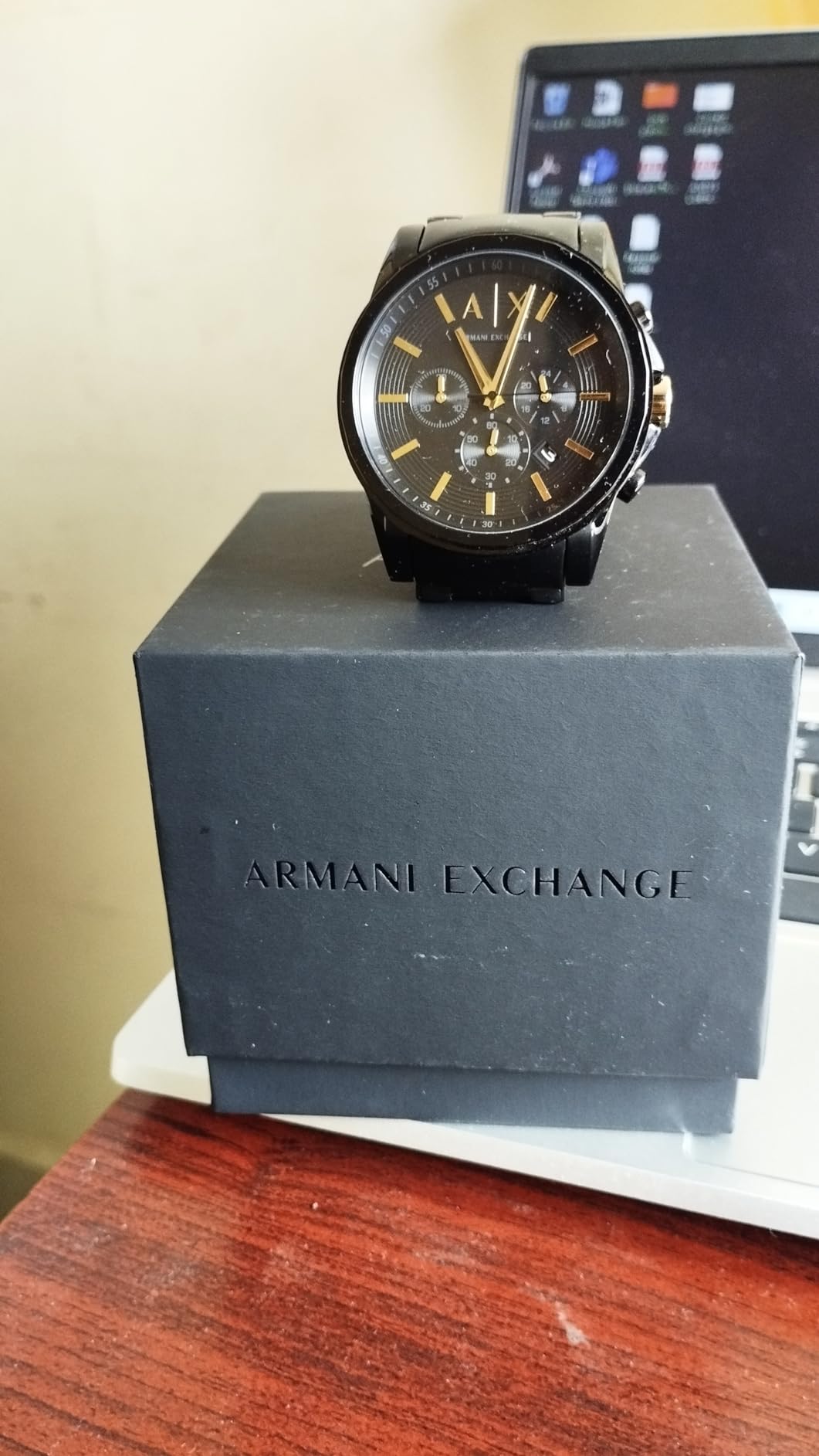 Buy Armani Exchange Analog Green Dial Men's Watch-AX1951 Stainless ...