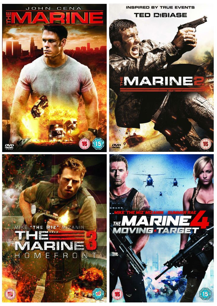 The Marine 1-4 Complete Collection starring WWE champion John Cena ...