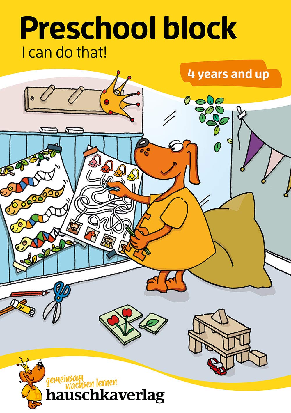 Kindergarten Activity Book from age 4 years - Starting school Activity ...