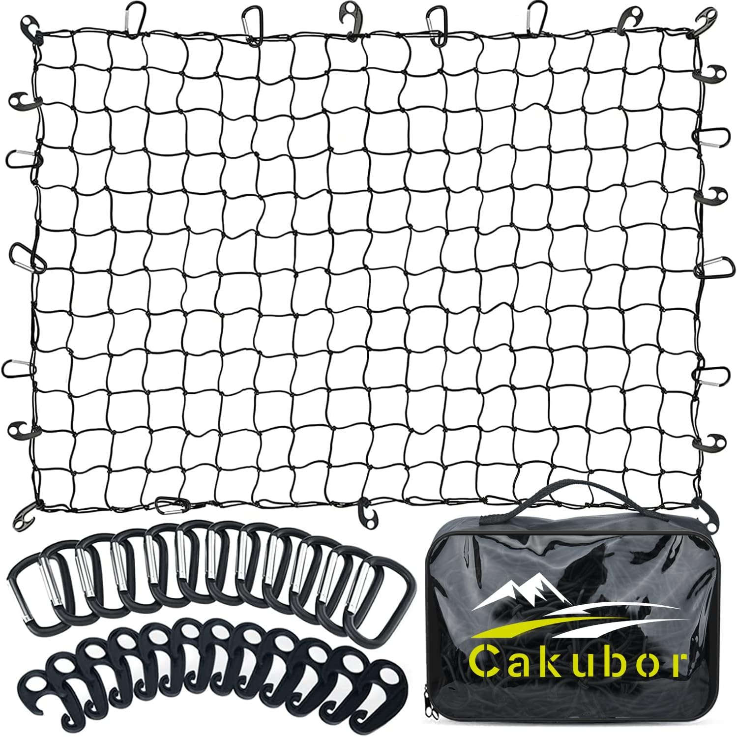 Amazon.com: Heavy Duty Cargo Net for Pickup Truck | Dump Truck Mesh ...