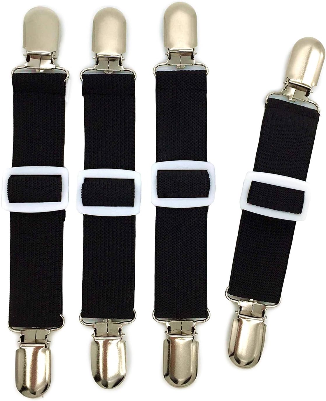 Amazon.com: TIRESIAS MIST Adjustable Bed Sheet Fasteners Suspenders ...