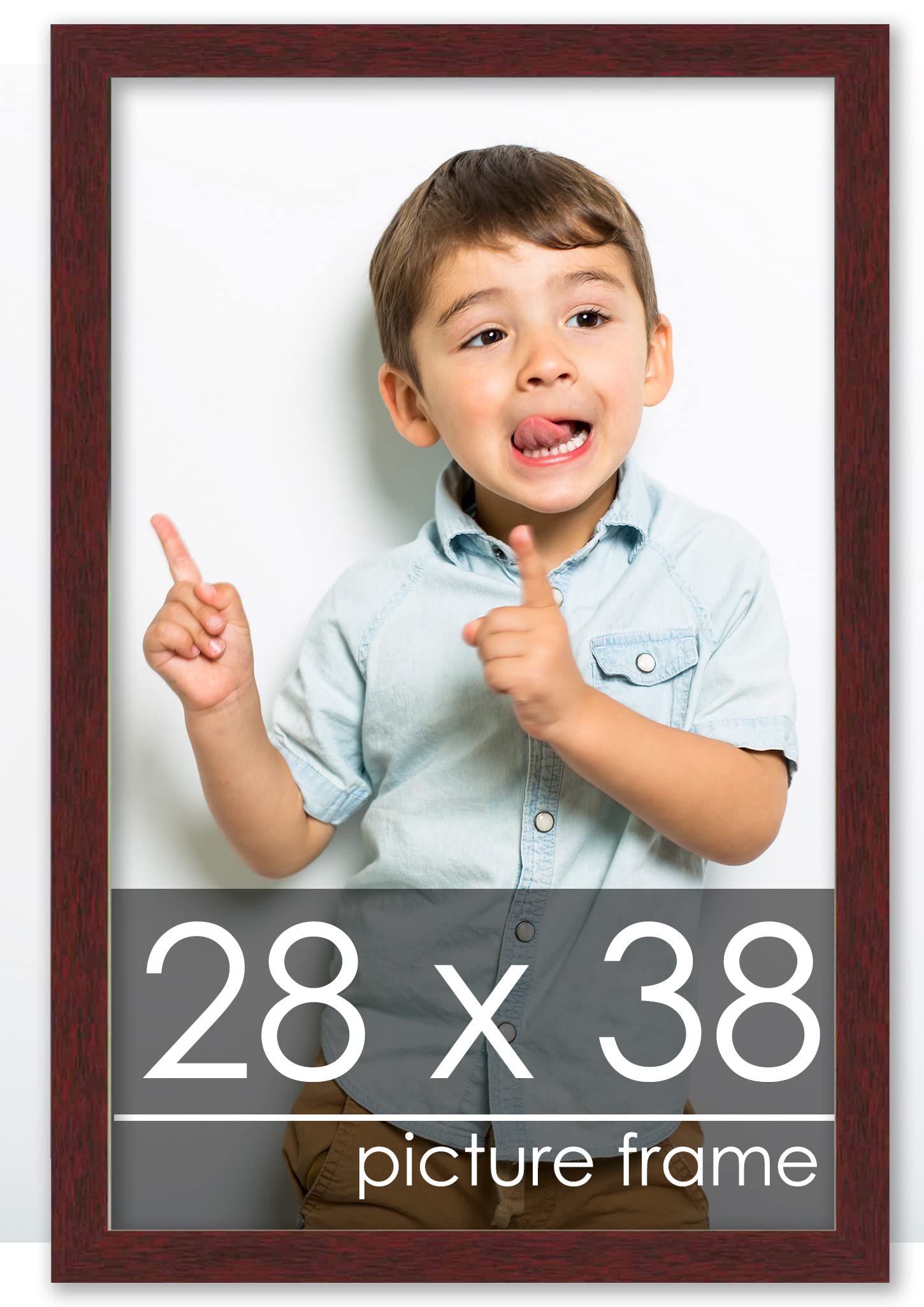 28 X 38 Poster Frame 28x38 Weatherproof Locking Gray Felt Bulletin