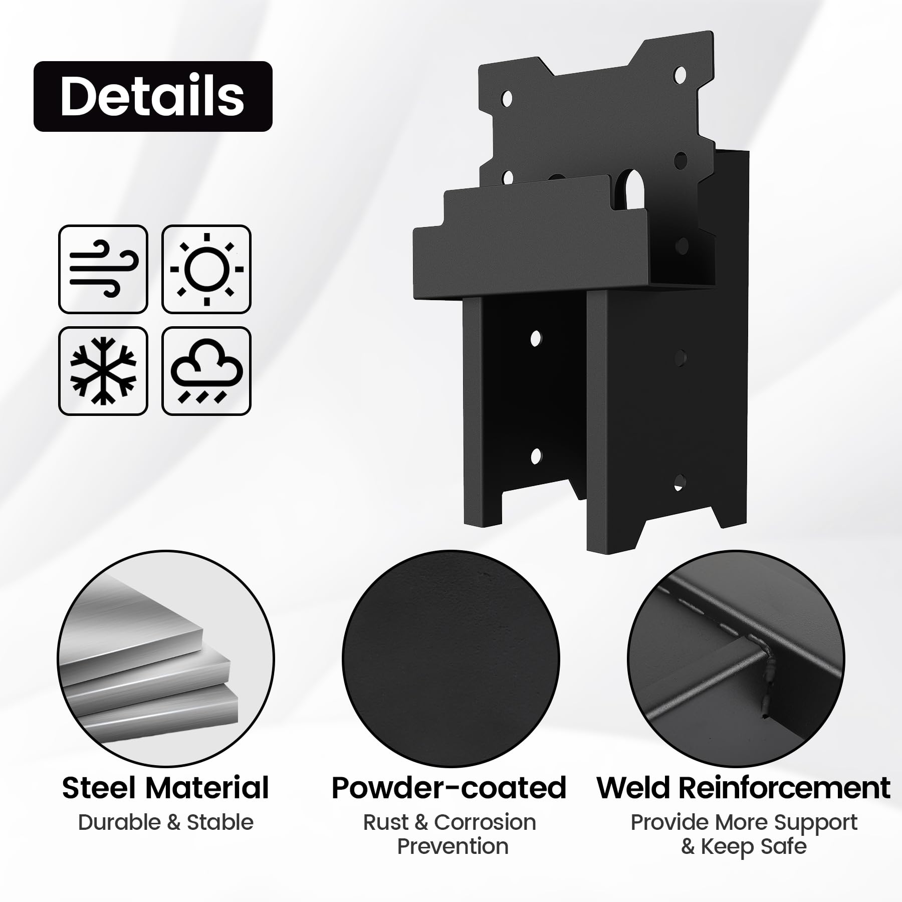 Snapklik.com : Toriexon Deer Blind Brackets, Outdoor 4 X 4 Platform ...