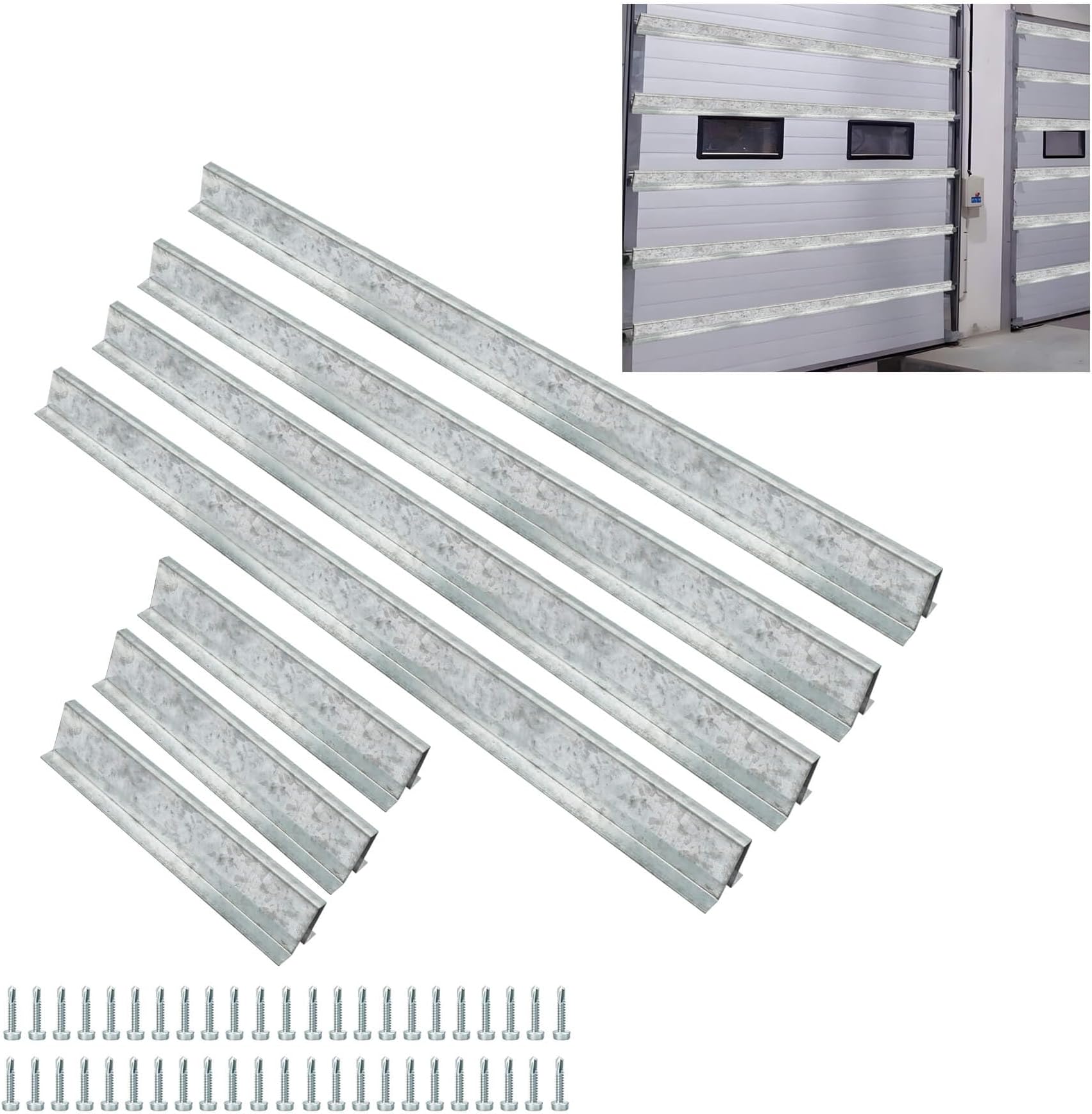 Amazon.com: 16FT Garage Door Hurricane Brace Kit ,16 Foot Garage Door ...