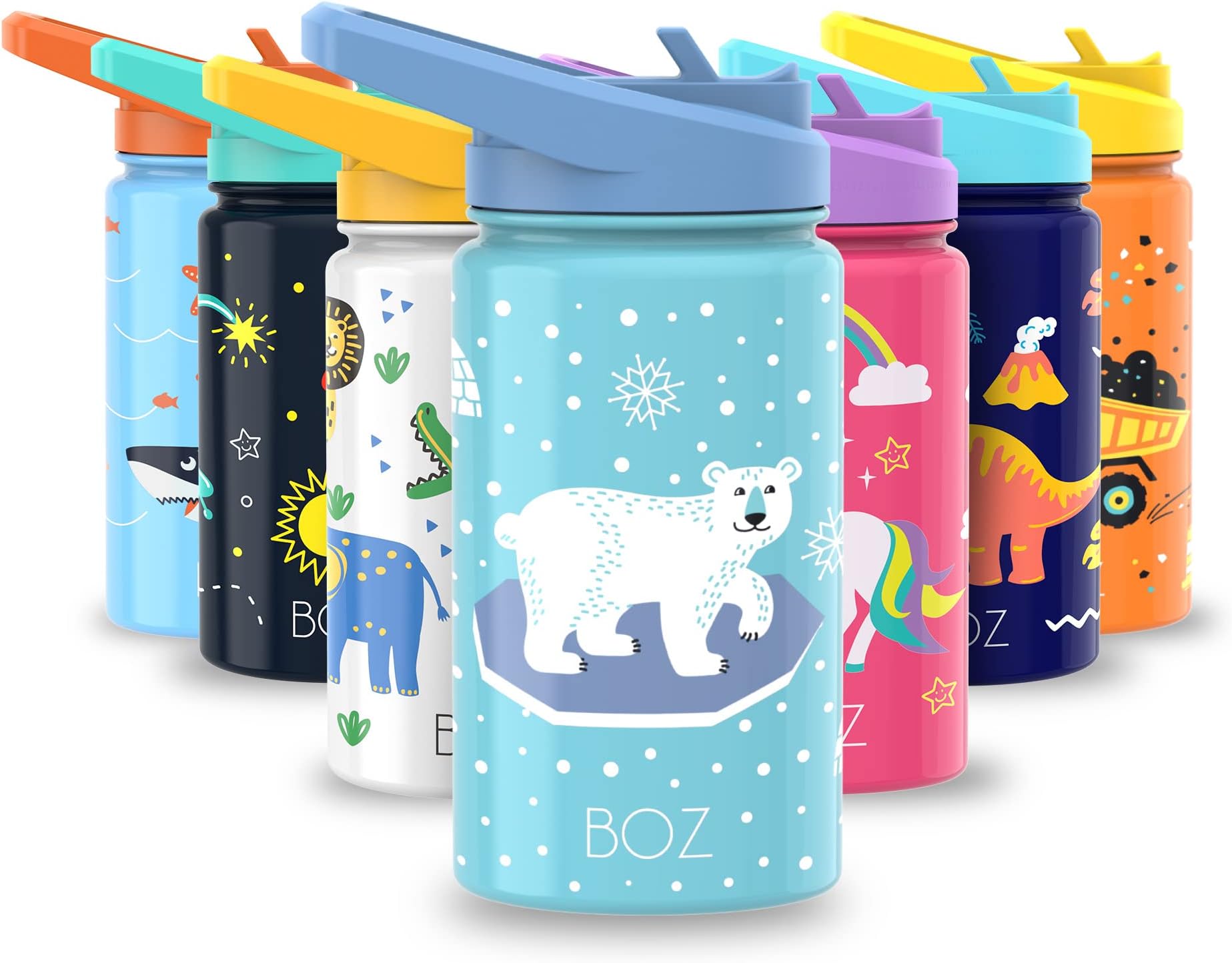 Amazon.com: Skater SDPV5-A Children's Stainless Steel Water Bottle, Direct Drinking, 16.2 fl oz ...