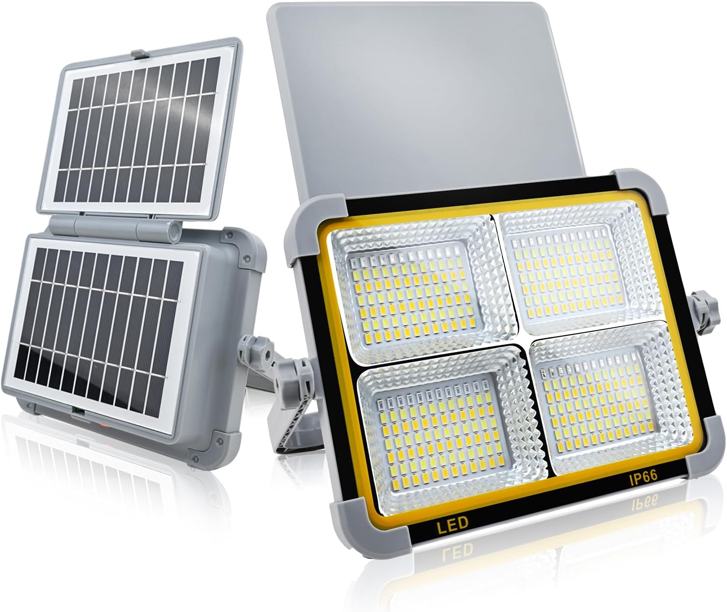 whiriwhiri Portable LED Work Solar Light, Waterproof Battery Powered ...