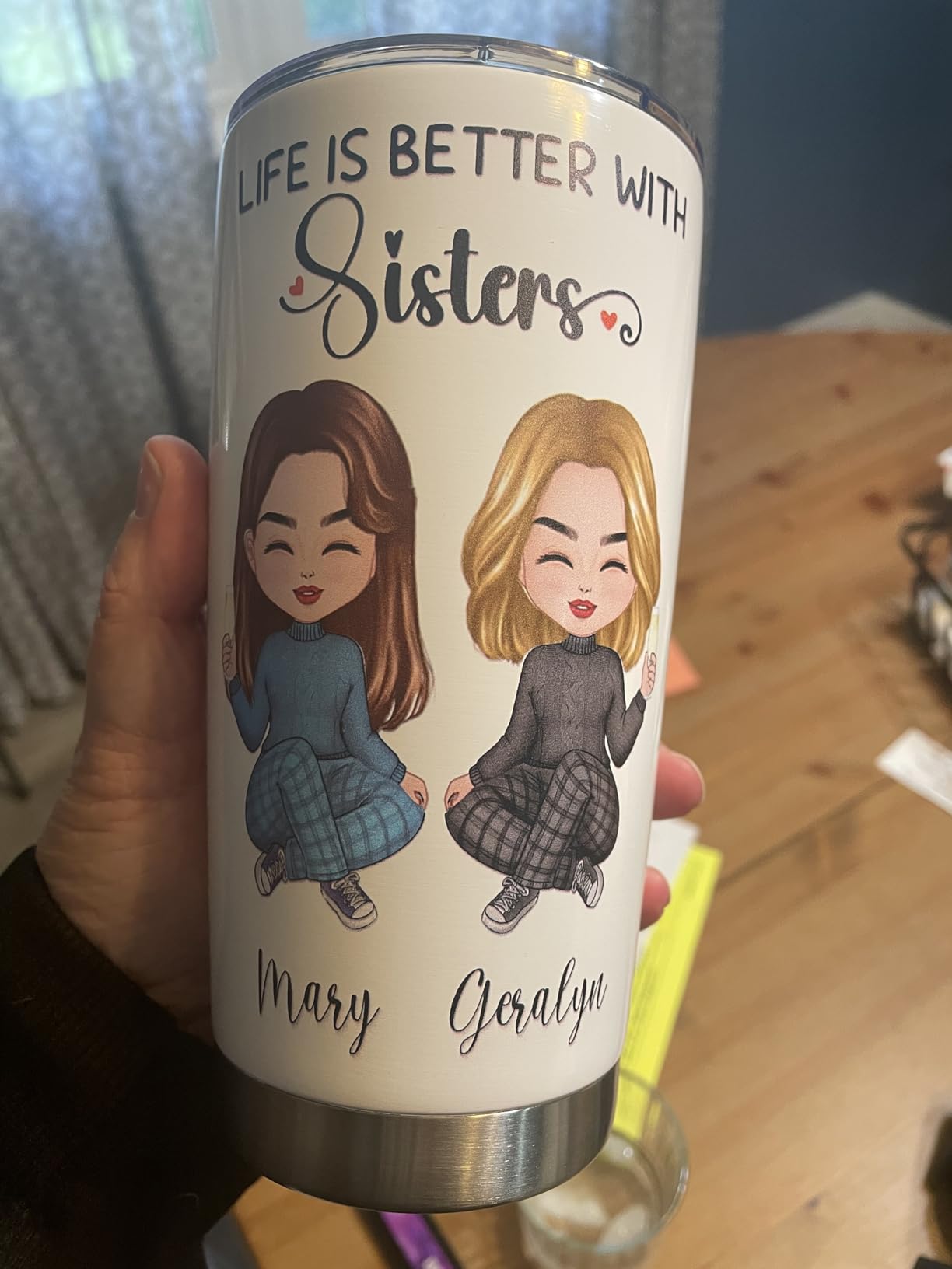 Amazon.com: Personalized Sister Forever Custom Mug, Sister Bestie Mugs ...