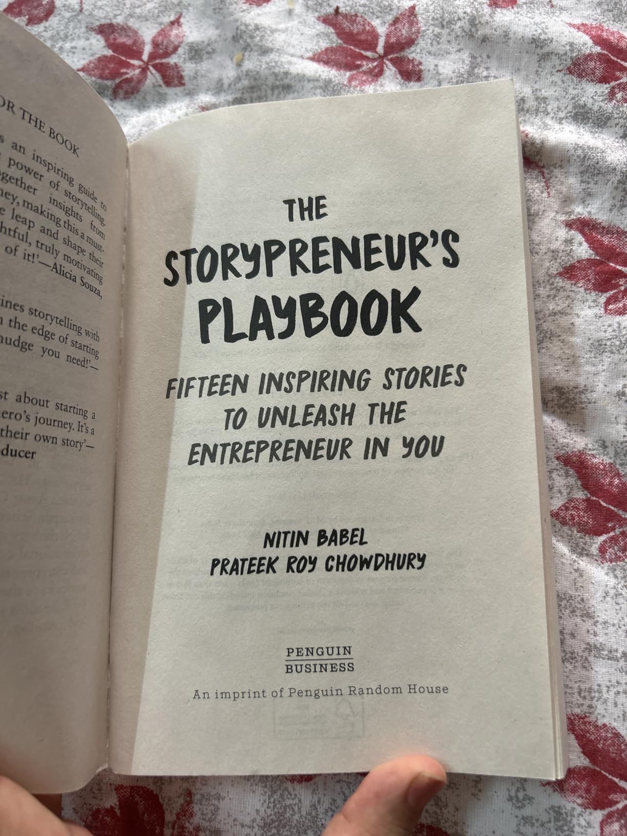 The Storypreneur's Playbook: Fifteen Inspiring Stories to Unleash the ...