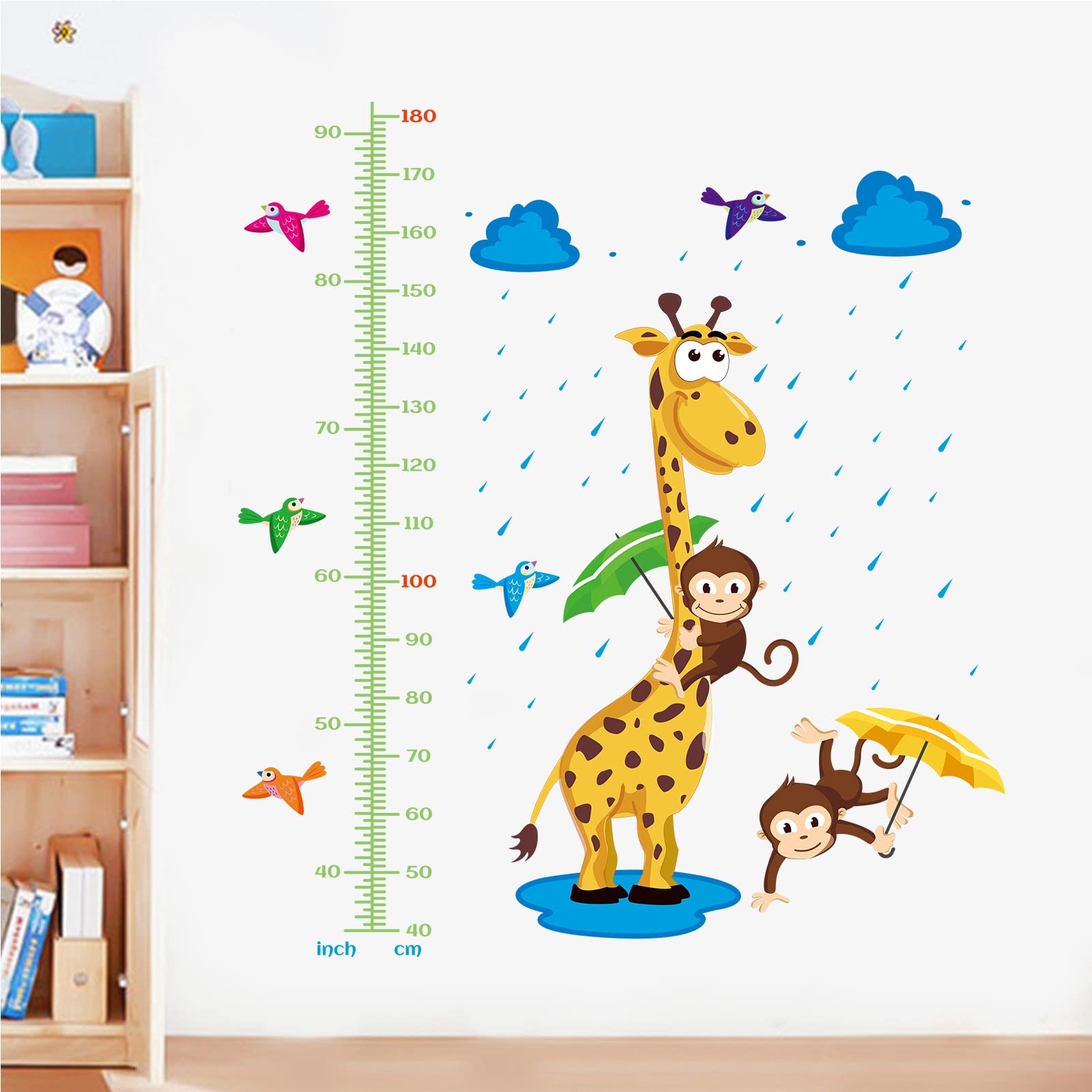 Height Chart Personalised Sticker, Nursery Growth Chart