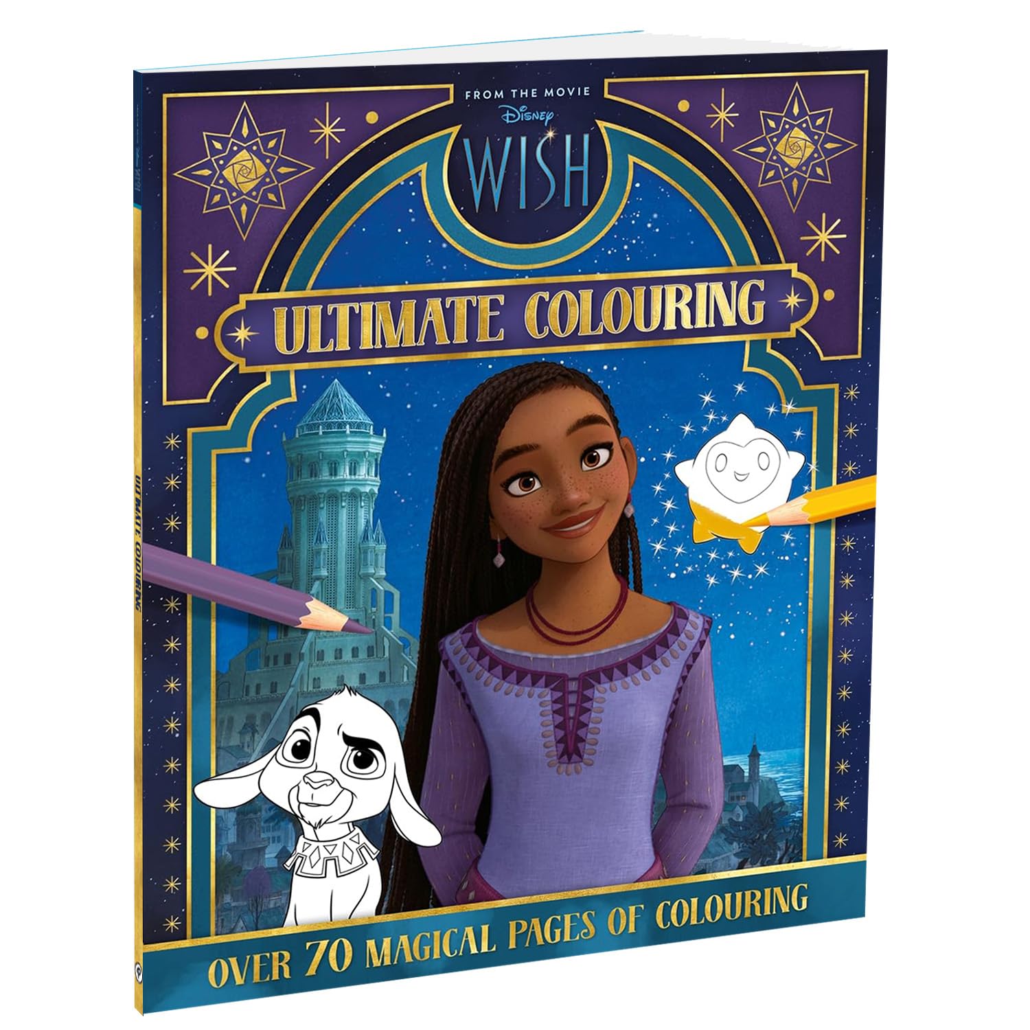 Disney Wish Ultimate Colouring Book Disney New Movie Wish Coloring ...