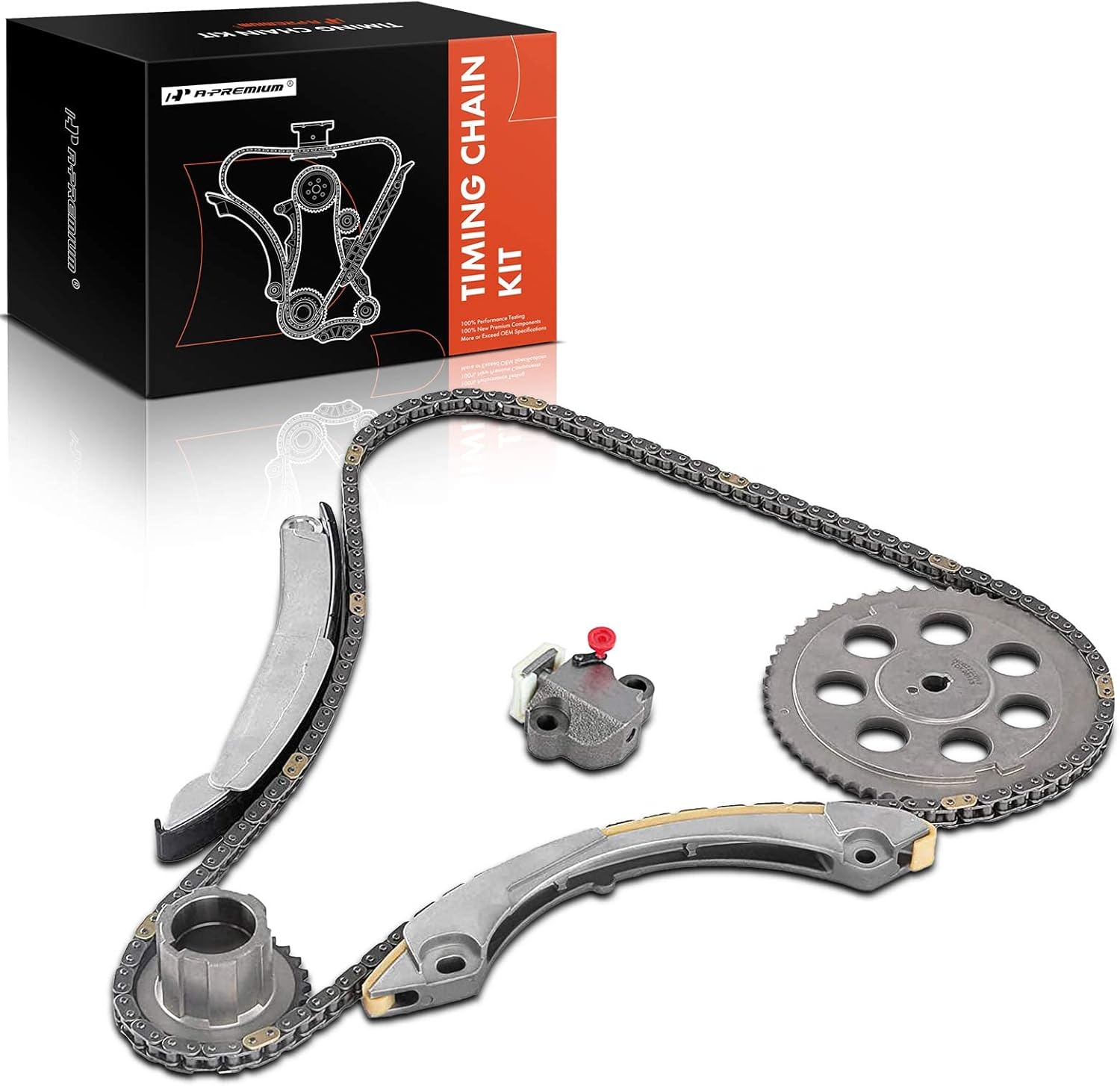 Amazon.com: A-Premium Engine Timing Chain Kit W/VVT Tensioner & Guide ...