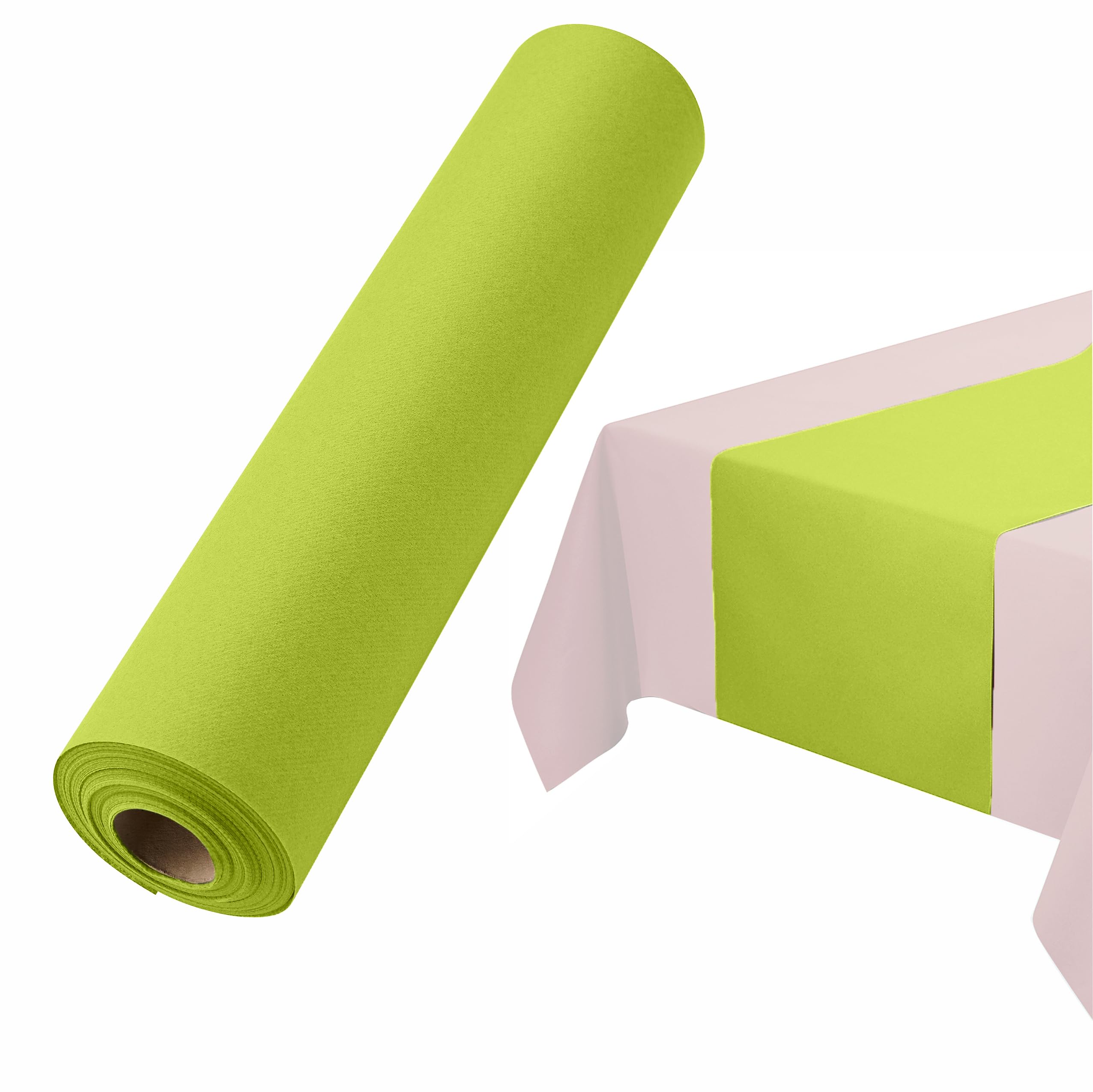 Amazon.com: Disposable Table Runner for Dining Table, 16" 20-Pack Linen ...