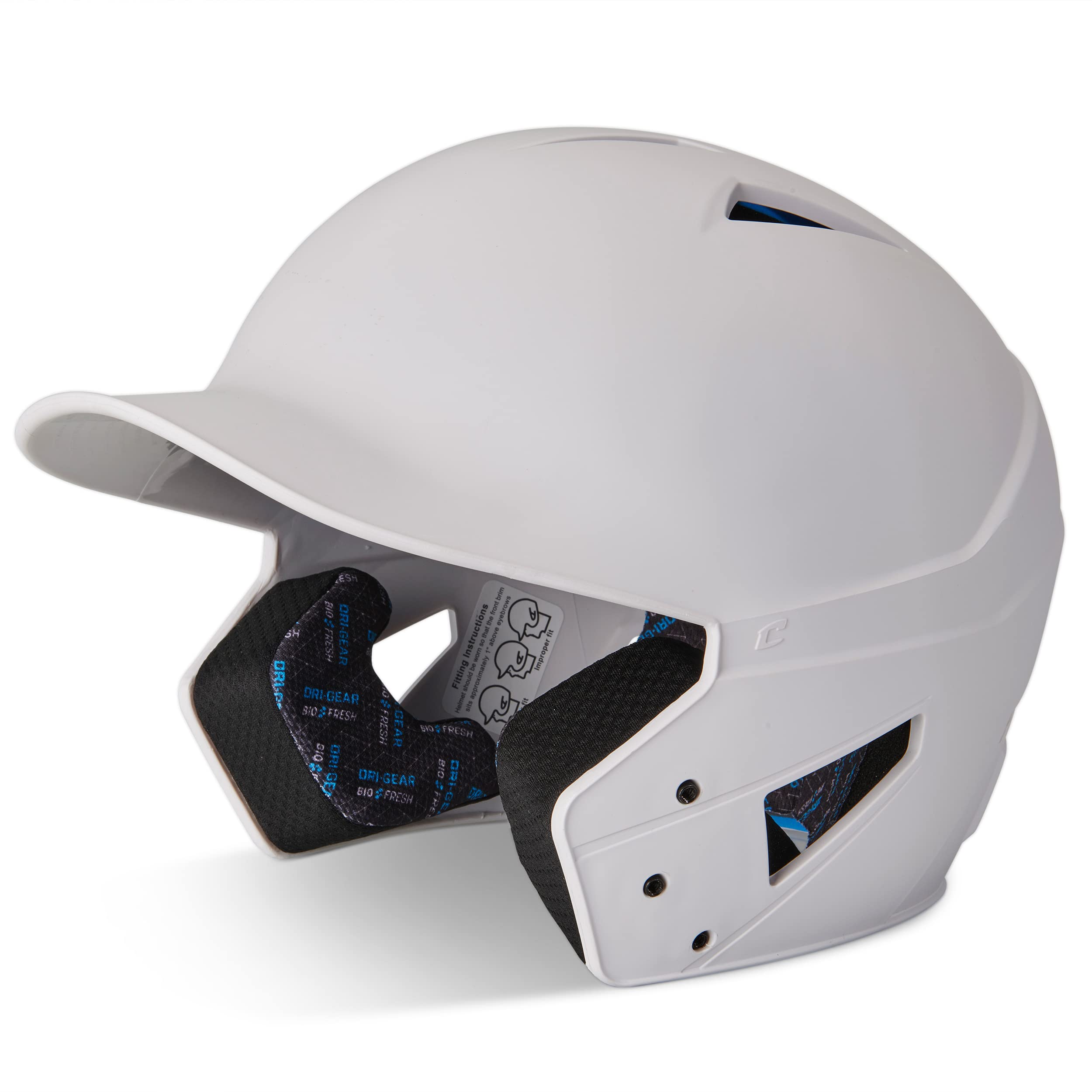 Snapklik.com : Hx Gamer Batting Helmet WHITE Medium