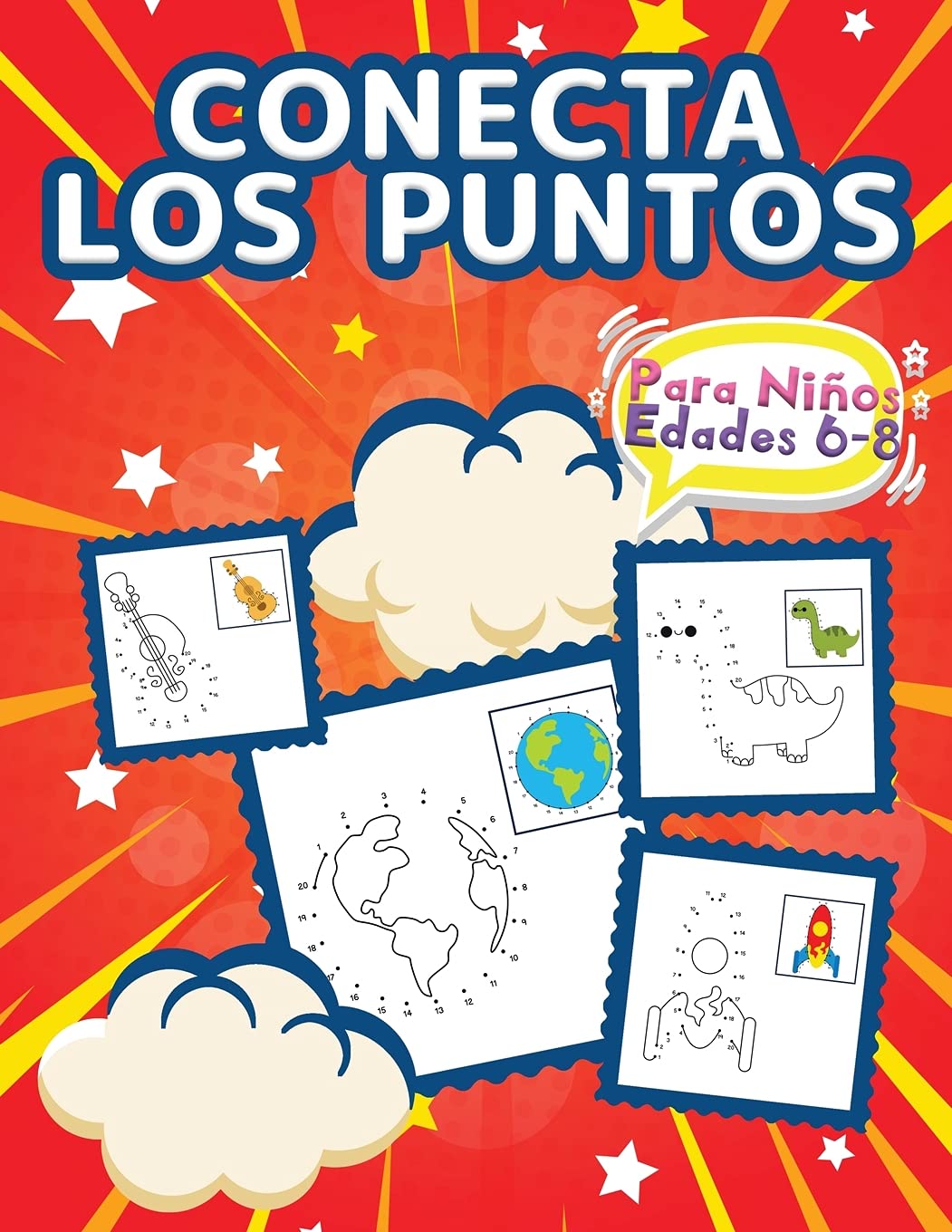 Buy Conecta Los Puntos Para Niños De 6 A 8 Años: Libro Con Activitades ...