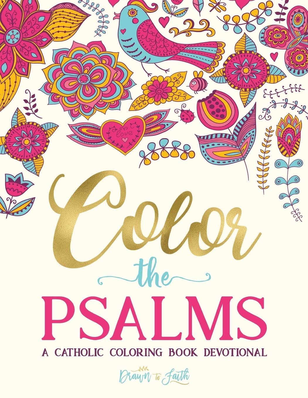 Amazon.com: Color the Psalms: A Catholic Coloring Book Devotional ...