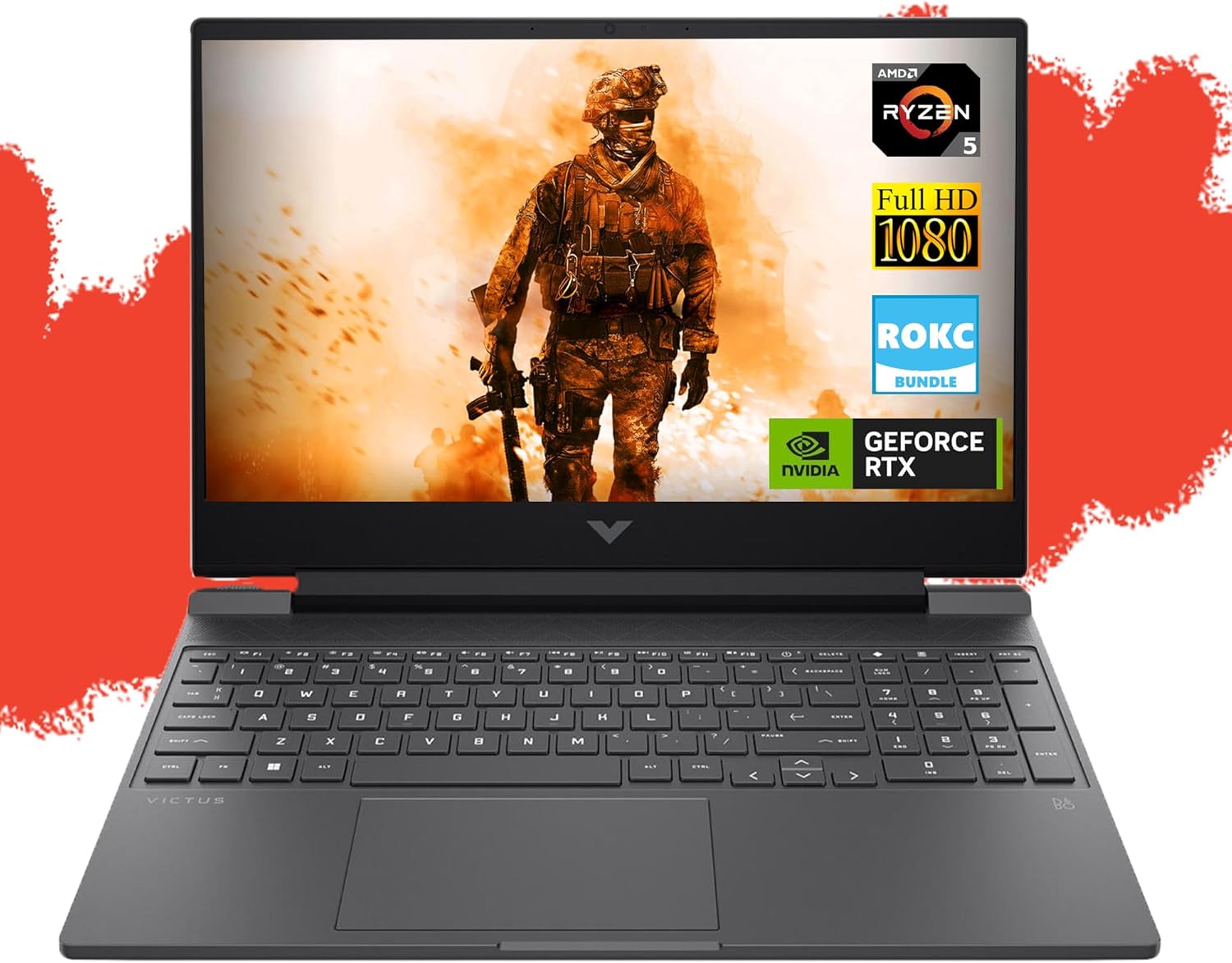 Amazon.com: HP Gamer Laptop Computer, 15.6" 144Hz FHD Victus Gaming ...