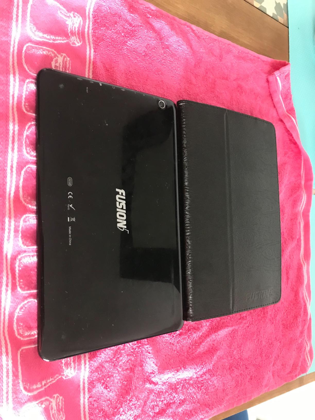 Fusion5 10.1" Folio PU Leather Case Smart Fit Cover 104E and 104 ...