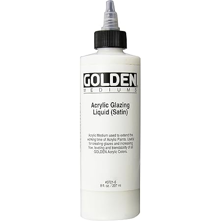 Amazon.com: Golden Acrylic Glazing Liquid 8 Oz Satin