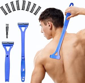 ETbyto Back Shavers for Men with Foldable Long Ergonomic Handle: DIY ...