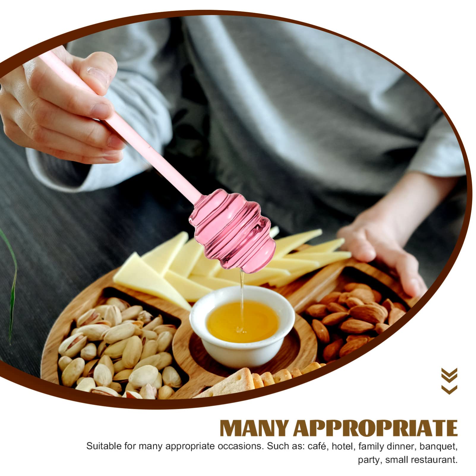Ello Water Bottle Glass Honey Dipper Sticks,Honey Dipper Spoons Stick ...