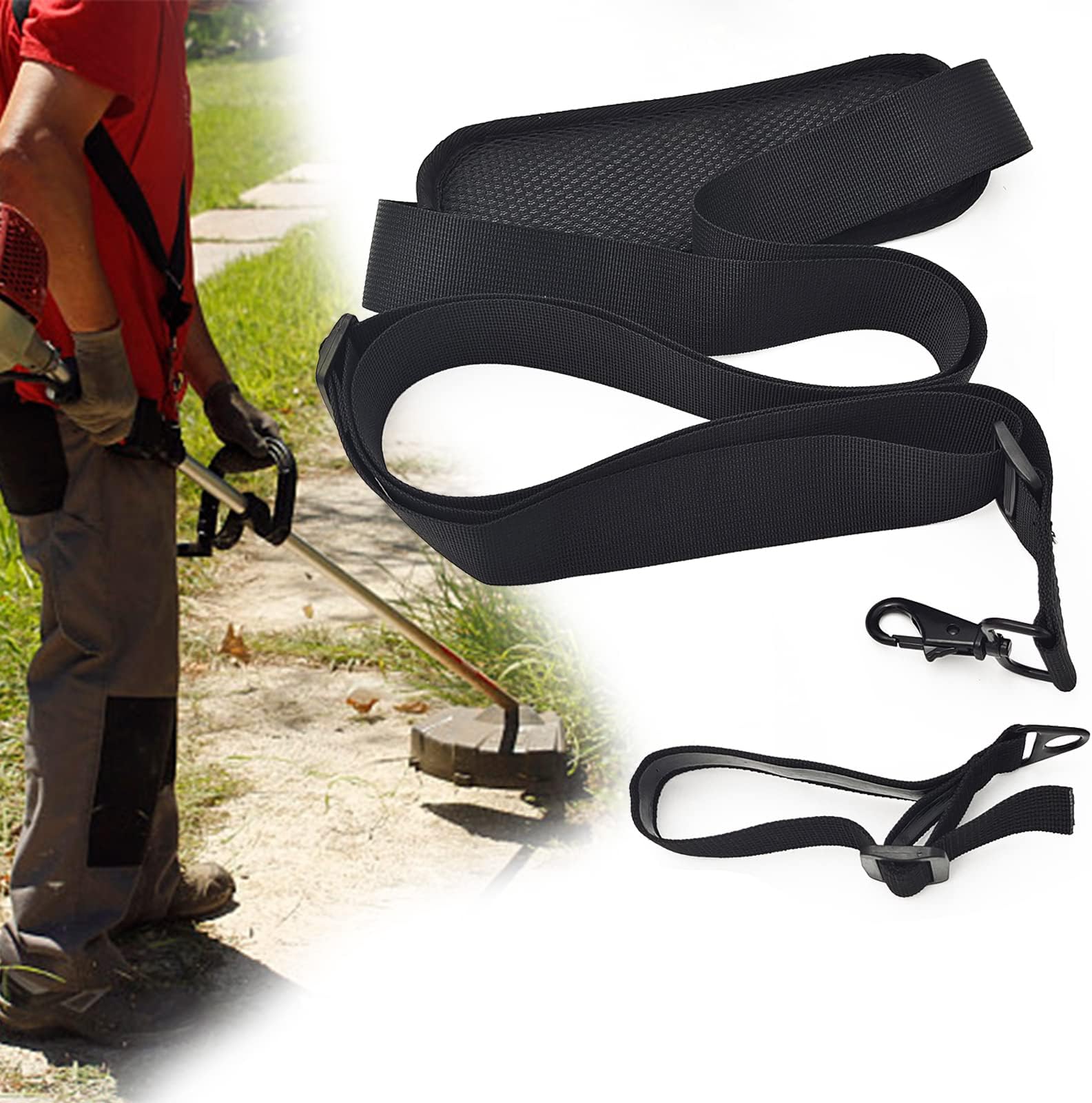 Amazon.com: Trimmer Strap for Weed Eater Strap, Trimmer Shoulder Strap ...