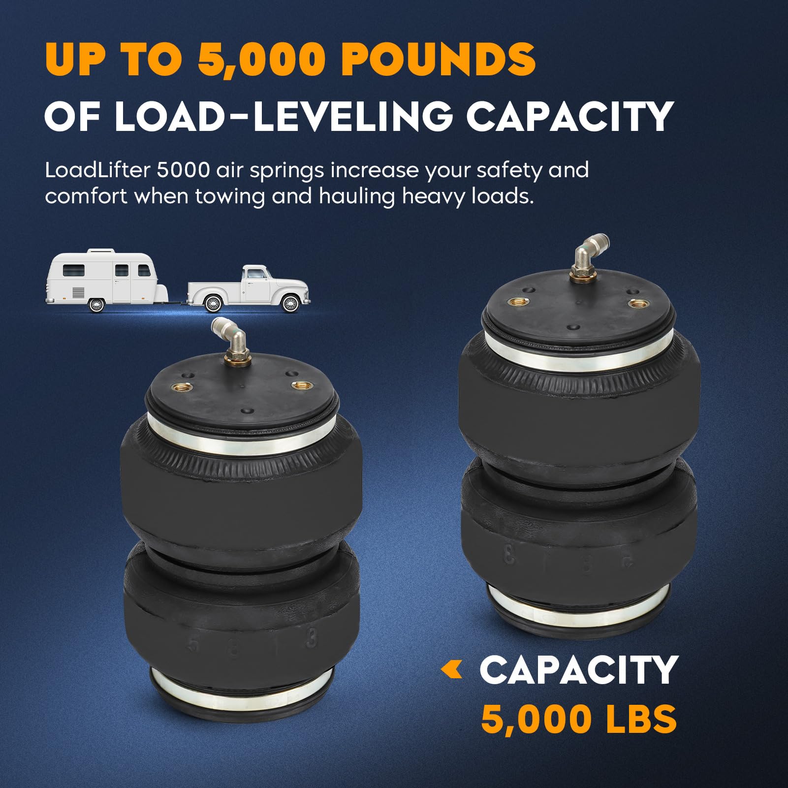 Snapklik.com : Rear Air Spring Bags Suspension Kit For 75-86 Chevy C10 ...