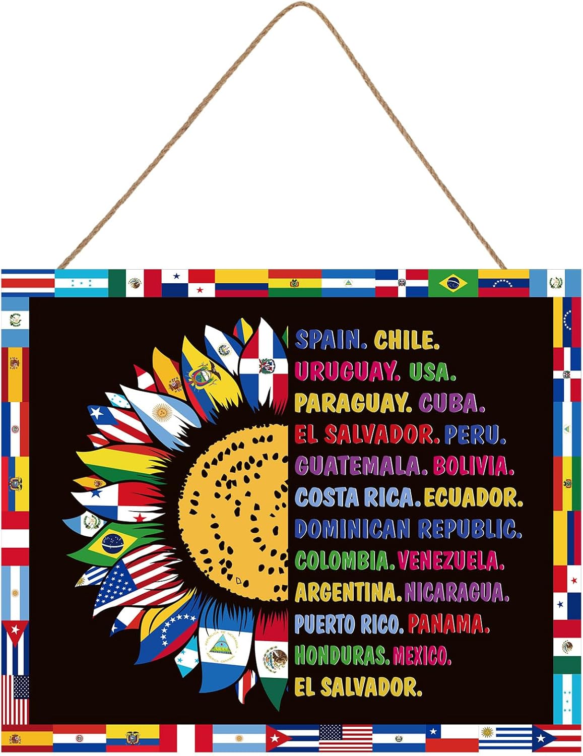 Amazon.com: Gulfmew Hispanic Heritage Month Decorations Latin American ...