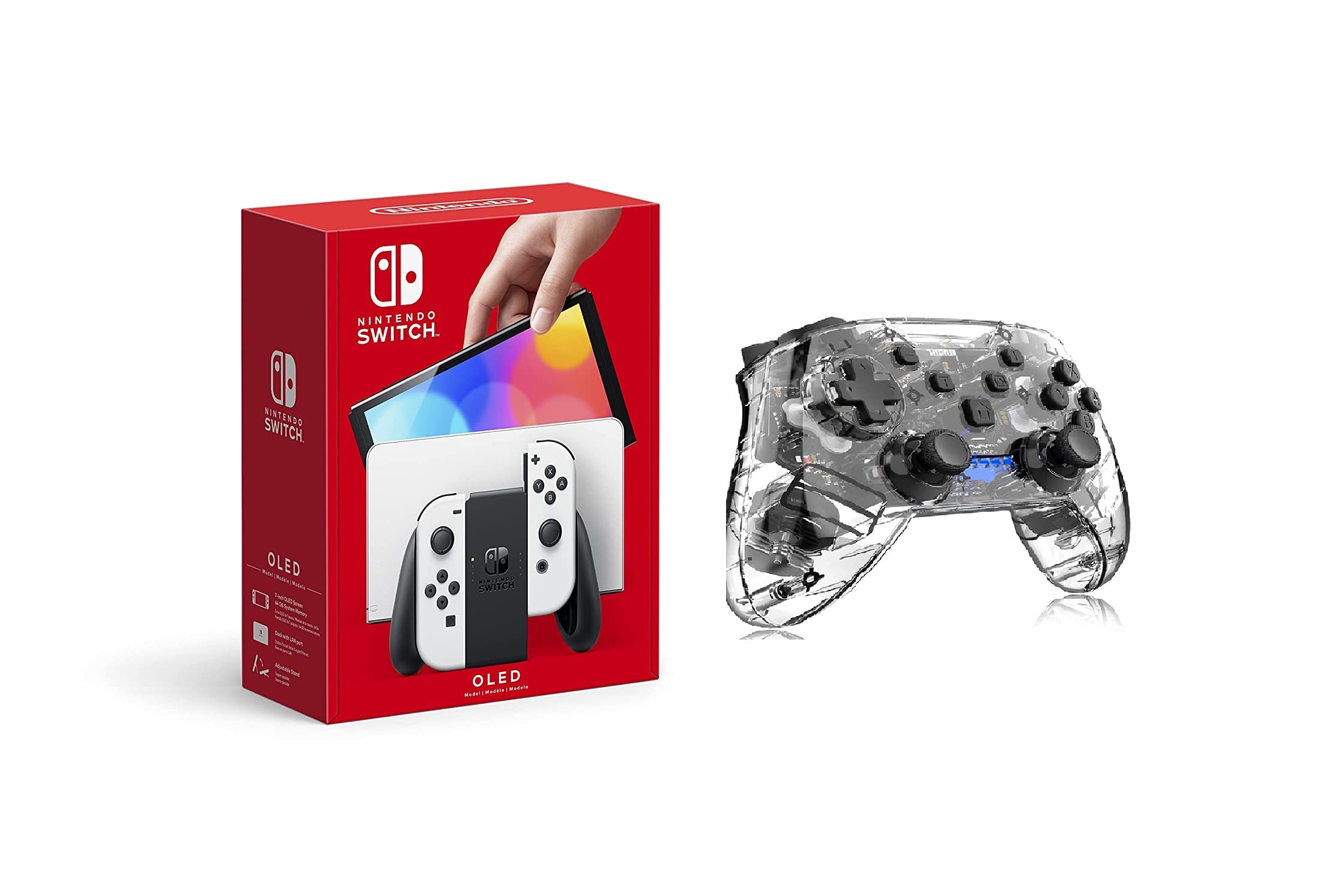 Buy Nintendo Switch OLED model With White Joy-Con Bundled With ...