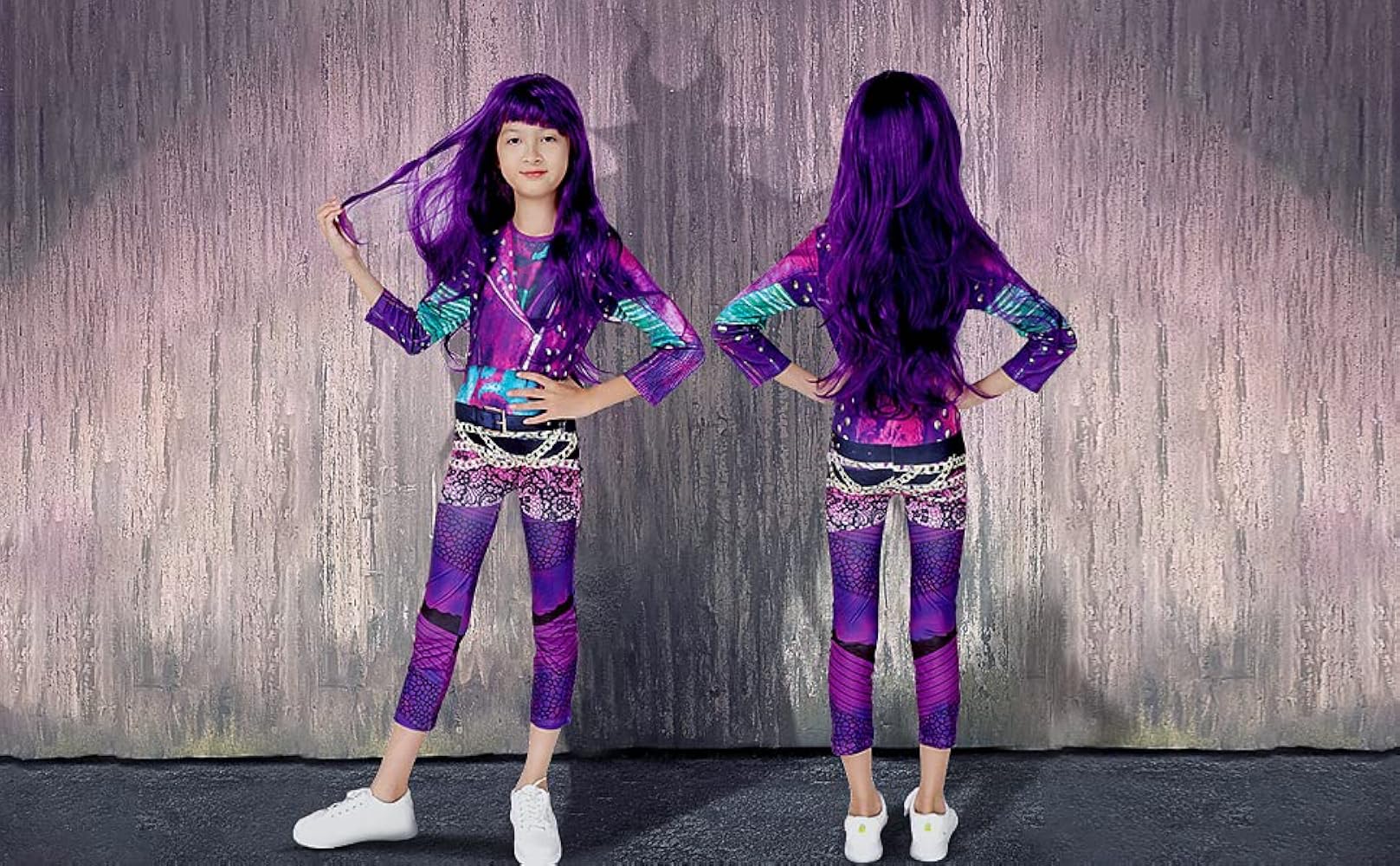 Mal And Evie Halloween Costumes New Kids Halloween Costume For Girls