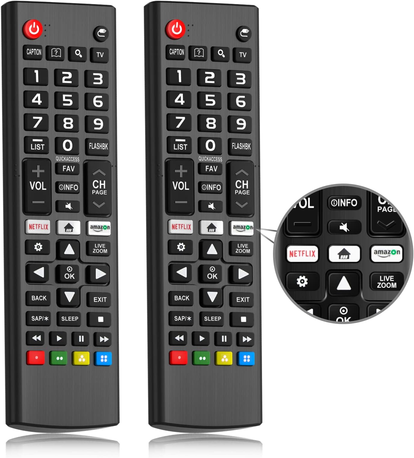 Amazon.com: OEM Replacement RC-FA1 Universal Streaming Player Remote ...