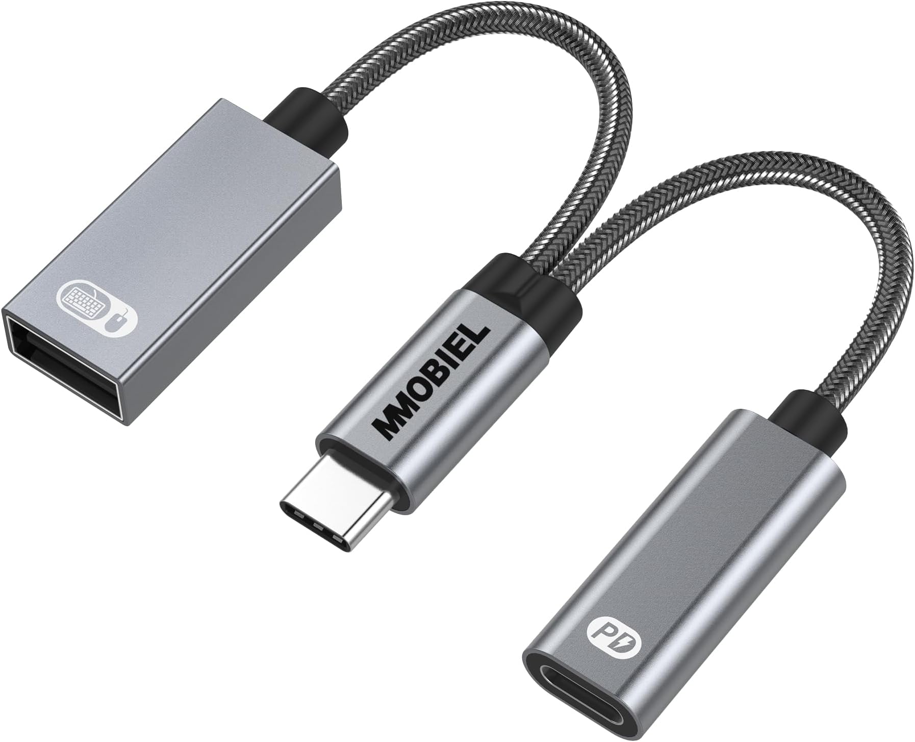 Amazon.com: Jadebones USB C to USB OTG Cable and Charger Adapter, 2-in ...