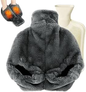 Foot Warmer,2L Heated Feet Warmer with Removeable & Washable Plush ...