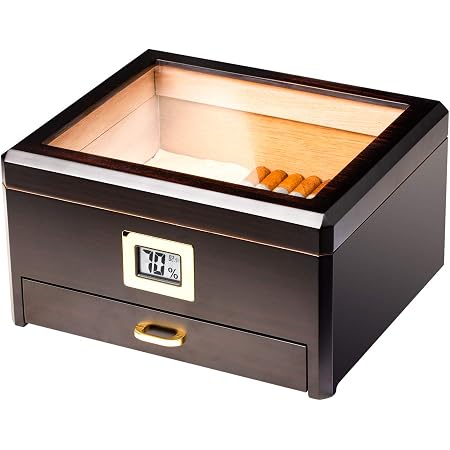 Amazon.com: Custom Personalized Premium Cigar Humidor Box with ...