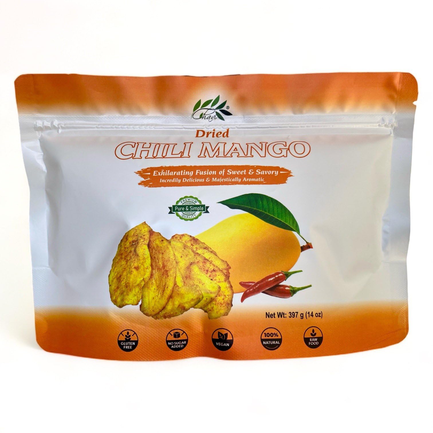 Amazon.com: CHAVI Dried Chili Mango | 14 oz | No Added Sugars ...