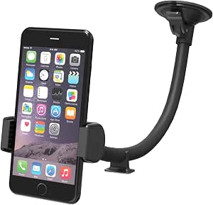 Amazon.com: VAVA Phone Holder for Car Windshield with One Hand ...