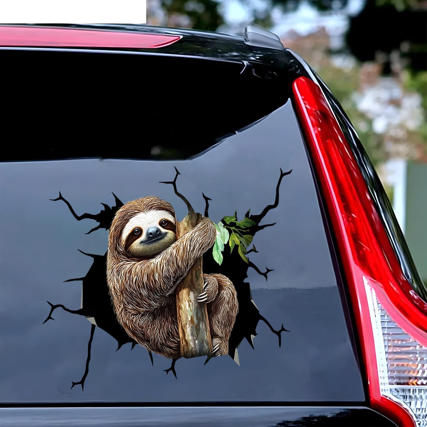 Amazon.com - Sloth Stickers, Sloth Car Decals - 3D Realistic Sloth ...