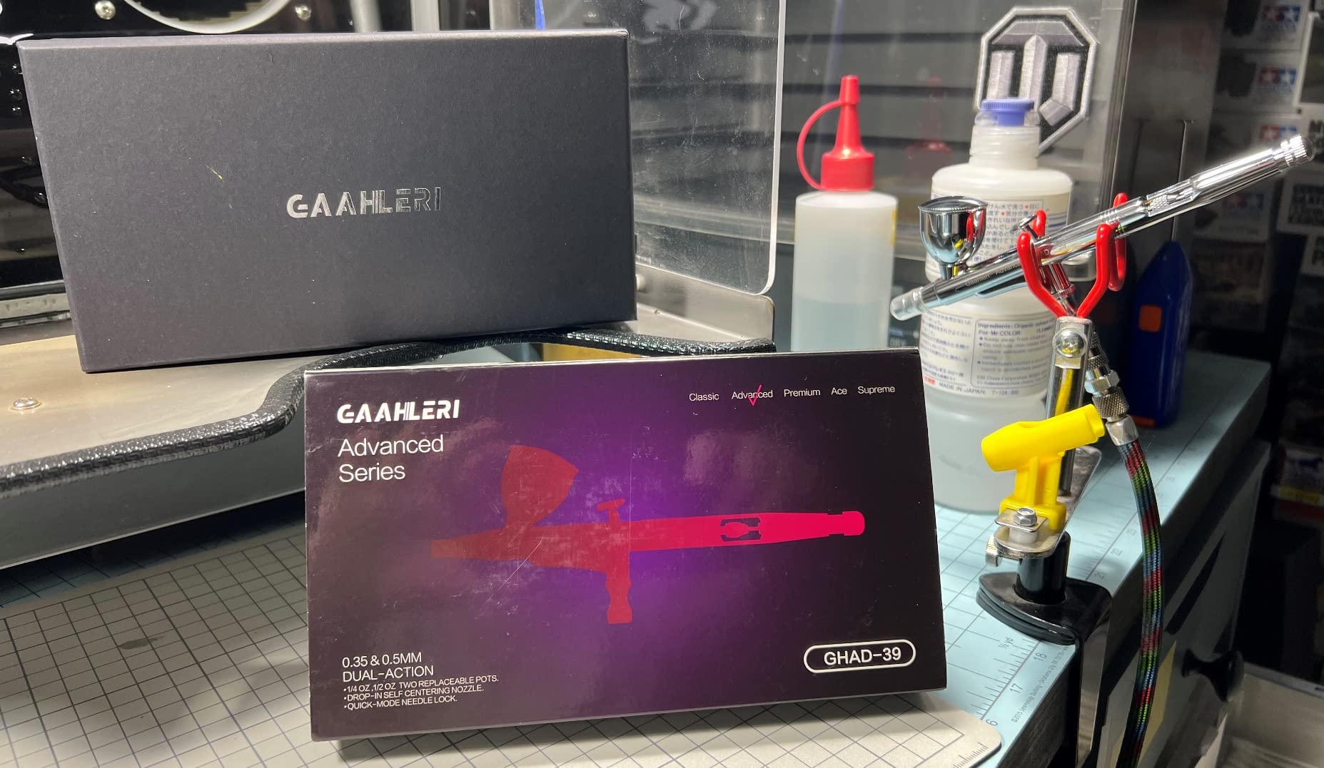 $11/mo - Finance Gaahleri Airbrush Kit, Airbrush Gun Dual-Action ...